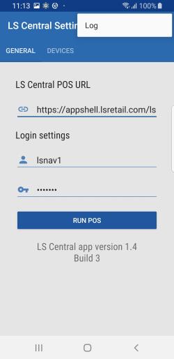Using LS Central App