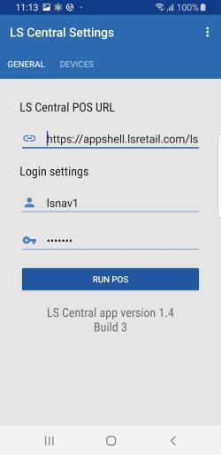 Using LS Central App