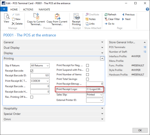 How to: Set Up a Receipt Logo