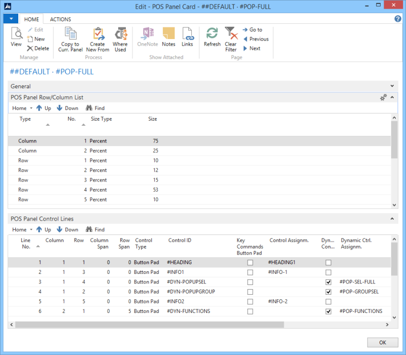 Setting Up Pop-up Panels