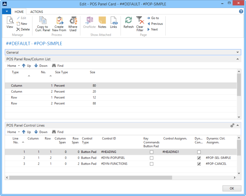 Setting Up Pop-up Panels